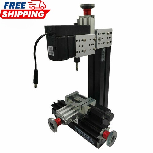 100~240V Metal Mini Milling Machine DIY Woodworking Tool Student Model ...