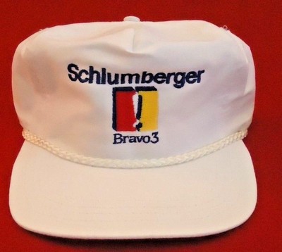 Schlumberger Bravo3 Baseball Cap Hat New | eBay