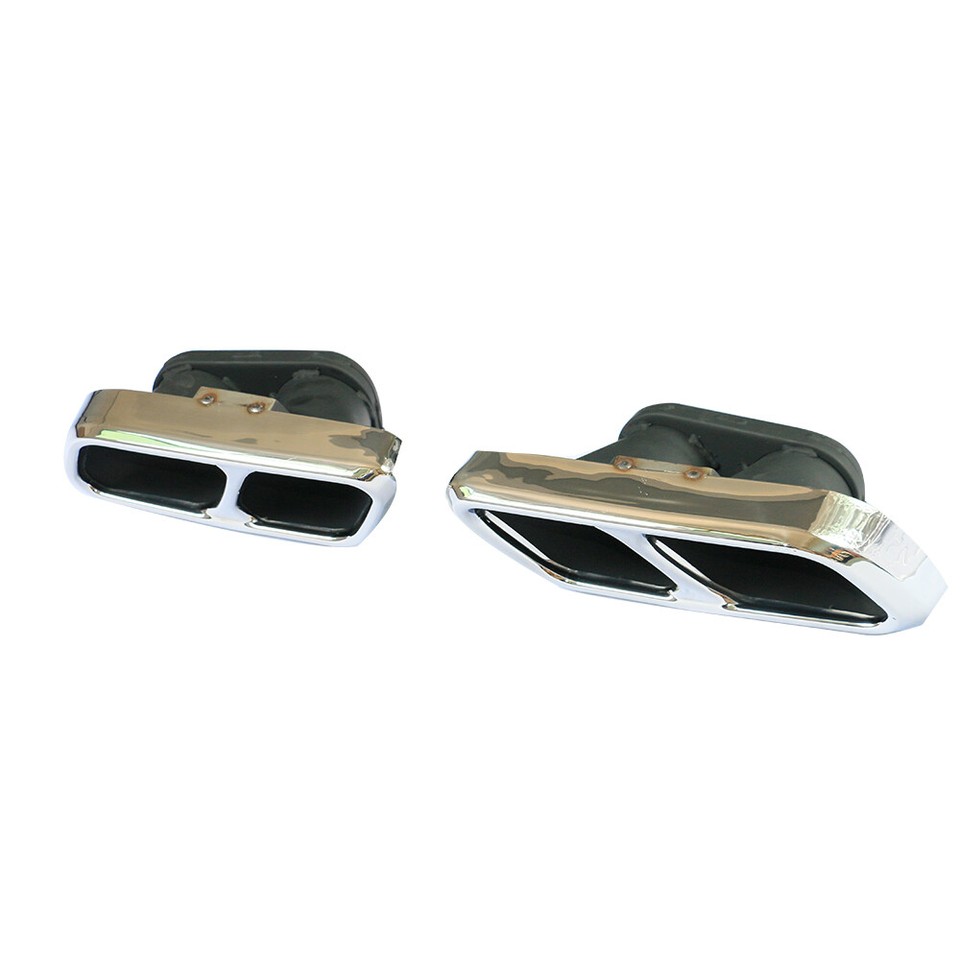 Pair Replace Exhaust Tips for Land Rover Range Rover Sport SVR 2014 ...
