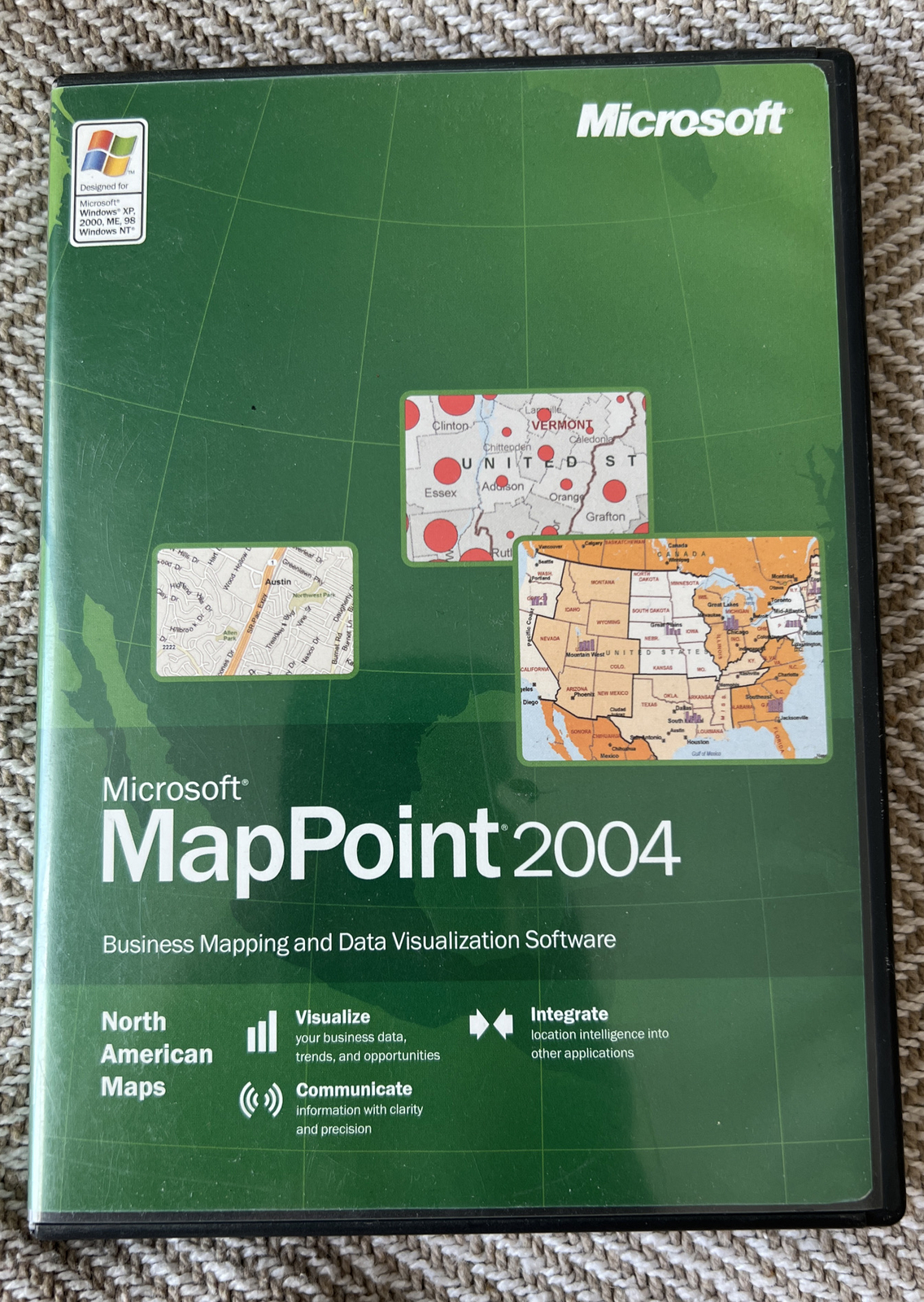 Microsoft MapPoint 2004 - North America Maps | eBay