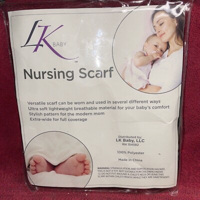 LK Baby Infinity Nursing Scarf Breastfeeding Cover Coverup Privacy ...