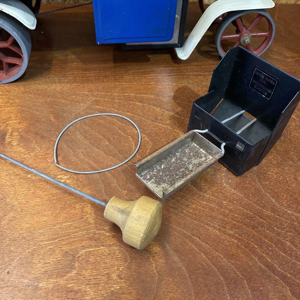 MAMOD STEAM WAGON SW1 Blue Live Steam Engine Vintage No Original box ...