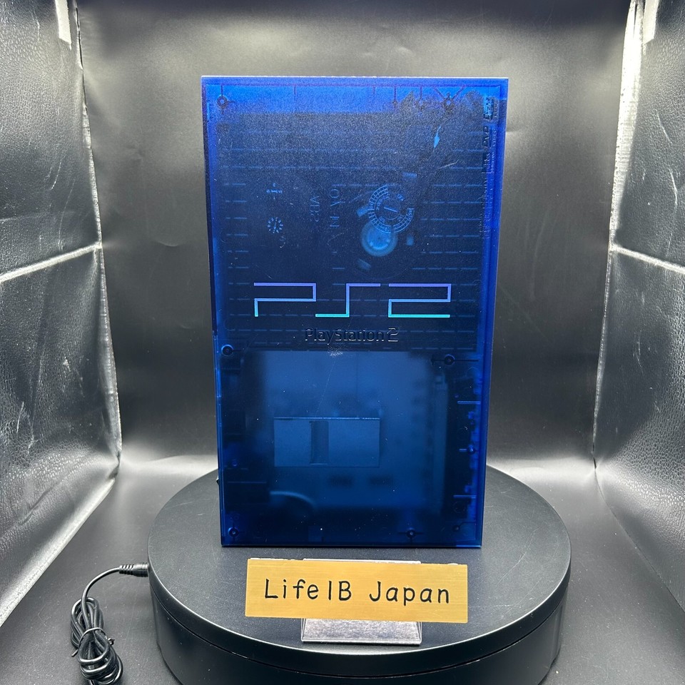 PlayStation 2 PS2 Ocean Blue Console System SCPH-37000 JP Limited ...