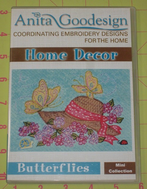 Butterflies Anita Goodesign Embroidery Machine Design CD 19MAGHD for ...