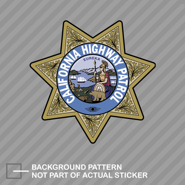 California Highway Patrol Seal Sticker Decal Vinyl CHP chips | eBay