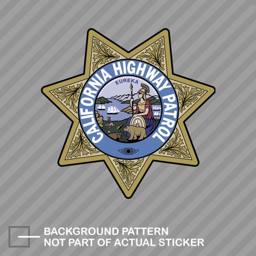 California Highway Patrol Seal Sticker Decal Vinyl CHP chips | eBay