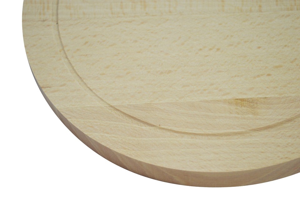 Circular wooden board 8'' 20 cm kitchen solid wood round plain ...