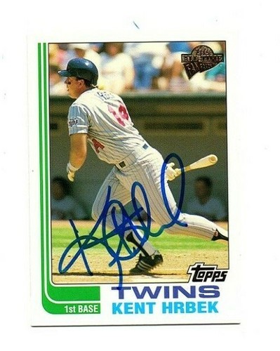 Kent Hrbek autograph signed 2004 Topps Favorites baseball card ...