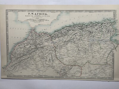 1900-Now - Map Of Morocco