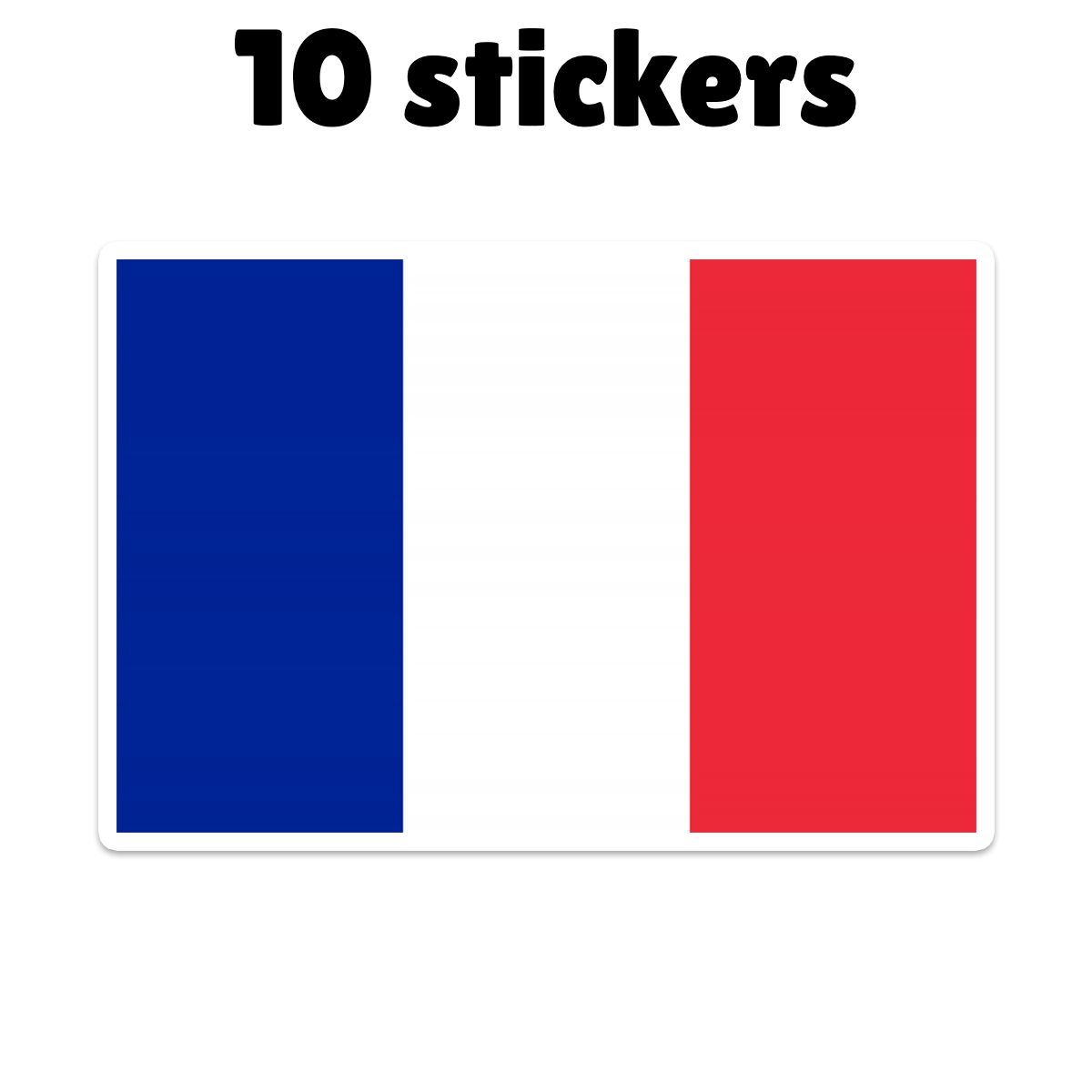 France Flag Sticker Decal Vinyl Fade & Waterproof | eBay