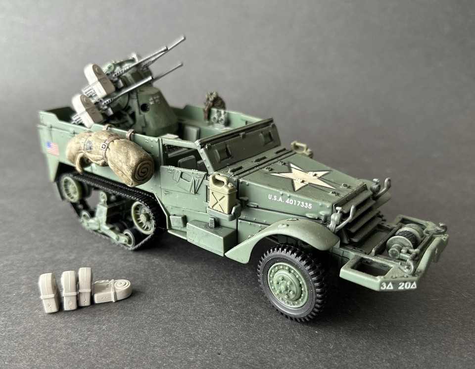 Forces Of Valor 1:32 WWII US Army M16 Quad .50 Cal AA Halftrack Unimax ...