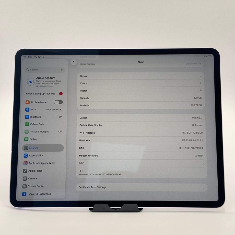 Unlocked Apple iPad Air 13" M3 128GB A3269 Purple | eBay