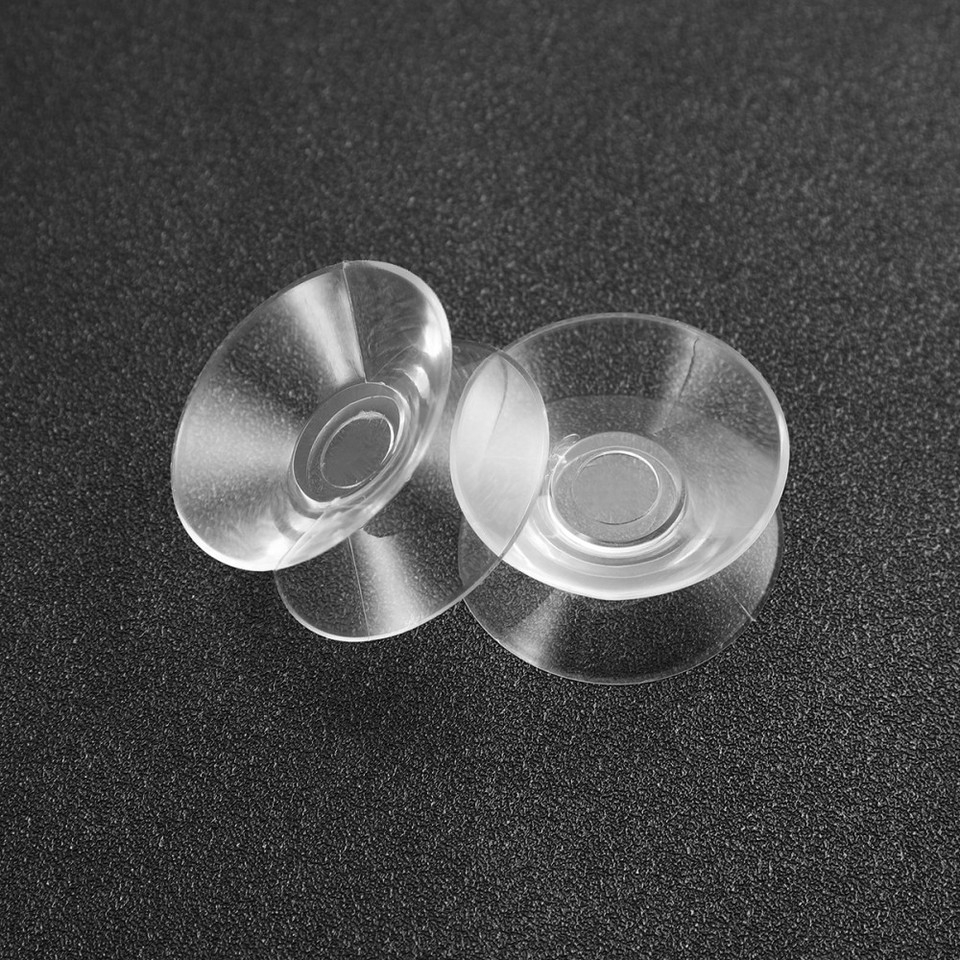 BESTOMZ 10pcs 30mm Double Sided Suction Cups Sucker Pads for Glass ...