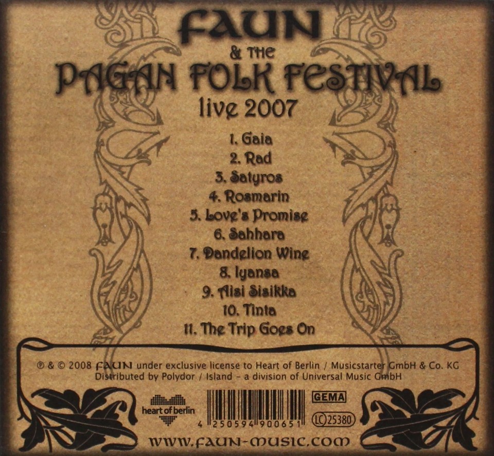 Faun Faun & The Pagan Folk Festival (CD) (UK IMPORT) | eBay