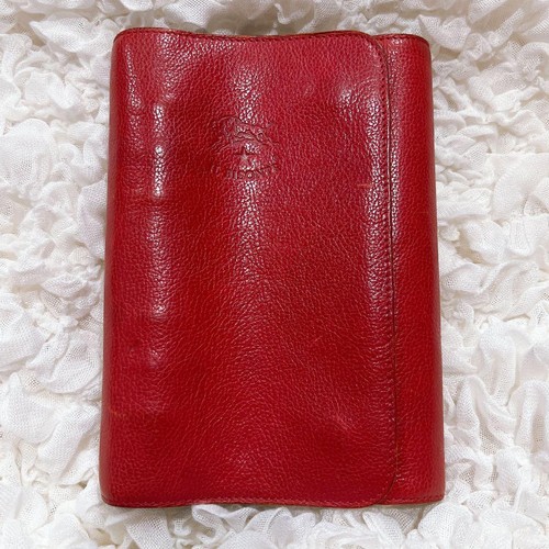 Il Bisonte System Notebook Cover Flap Type Old Logo Color Red No Box ...