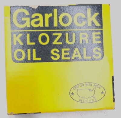 Garlock Klozure Oil Seal 21158-0846 63x846 1.688" x 2.750" x 0.500 ...