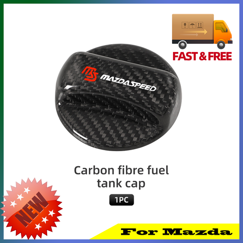 For Mazda 3 Mazda 6 Atez Axela JDM Car Fuel Tank Gas Filler Cap Carbon ...