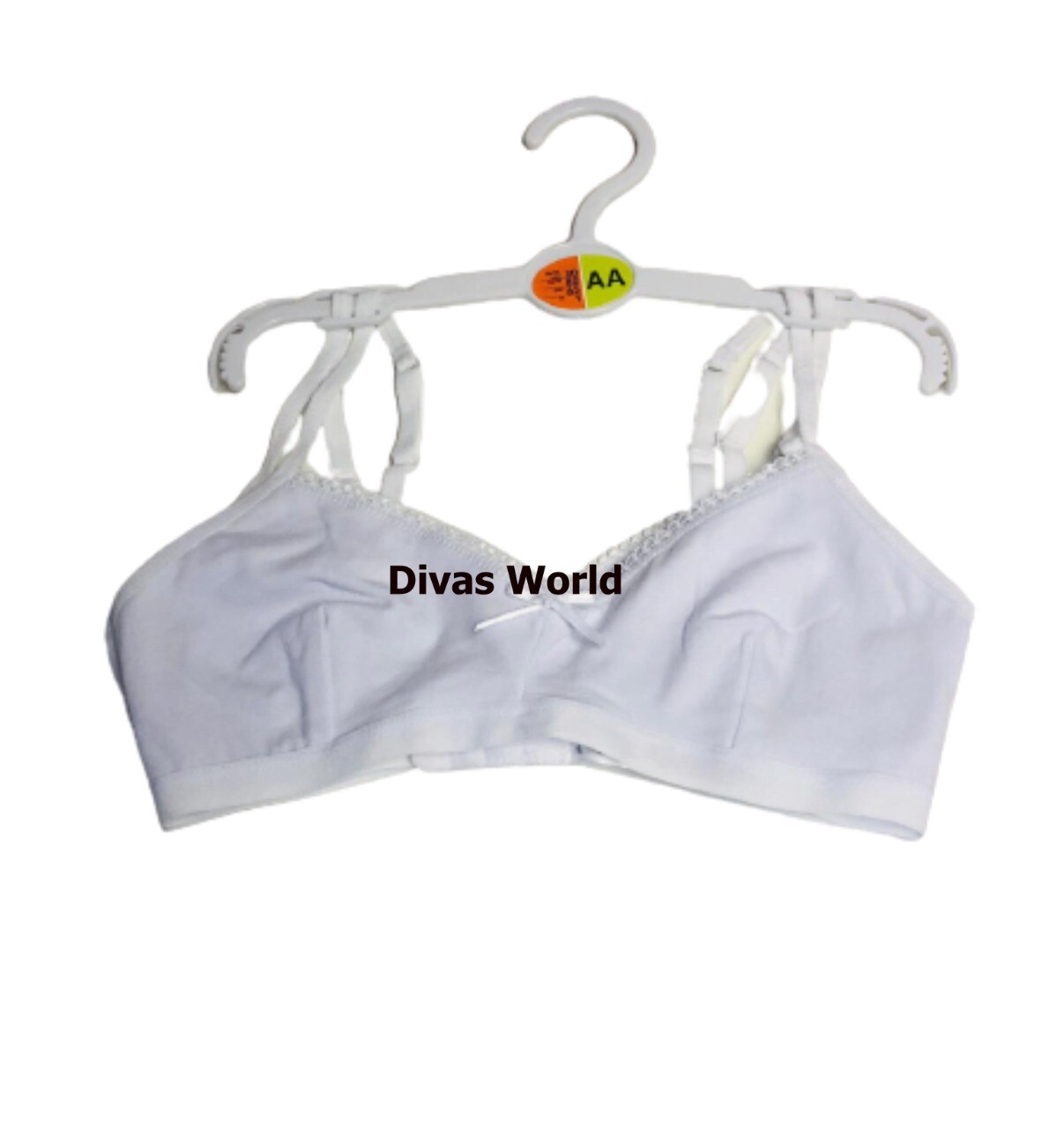 Women's White Bra Pack Of 2 Essentials My First Cotton Bras Size 30AA ...