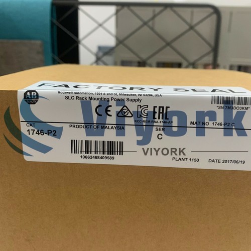 ALLEN BRADLEY 1746-P2 POWER SUPPLY SLC RACK MOUNTING 85-132 / 170 ...