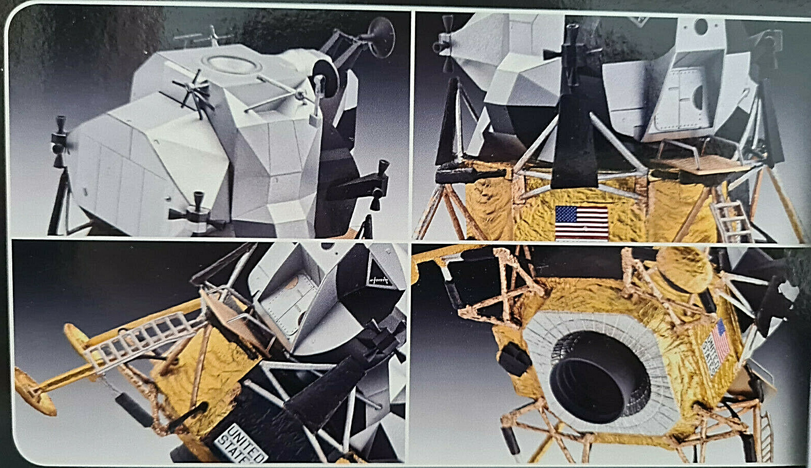 Apollo 11 Lunar Module Eagle LEM Modulo Lunare - Revell Kit Set 1:48 ...
