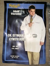 Adult Dr. Howie Feltersnatch Gynecologist Lab Coat Costume Multi for ...