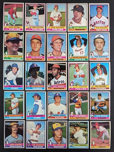 1976 Topps Baseball Set Break 25 Cards | eBay