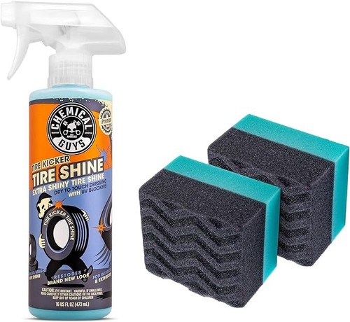 Chemical Guys - Tire Kicker Tire Shine 16 oz + Wonder Wave Durafoam ...