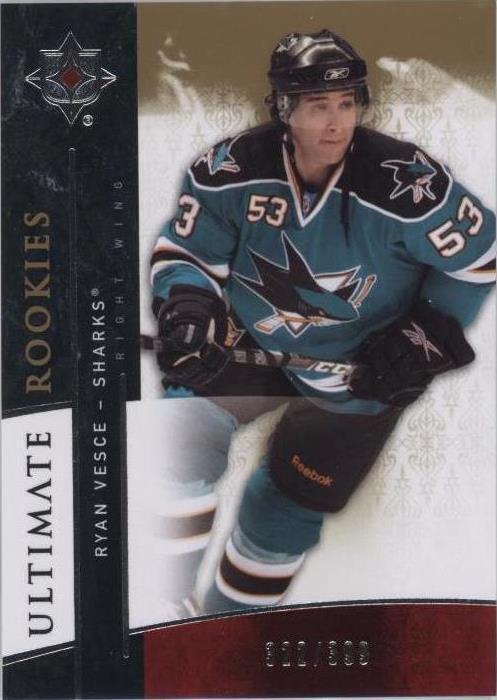 2009-10 Upper Deck Ultimate Collection - Ultimate Rookies Ryan Vesce ...