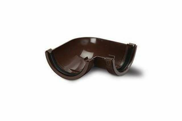 PVC Half Round Gutter Guttering | Various colours | Downpipe Drain Pipe ...