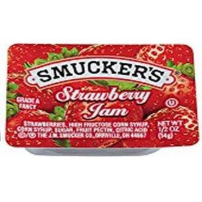 Smucker's Jam & Jelly Variety Pack – 200 Single-Serve Grape, Apple ...