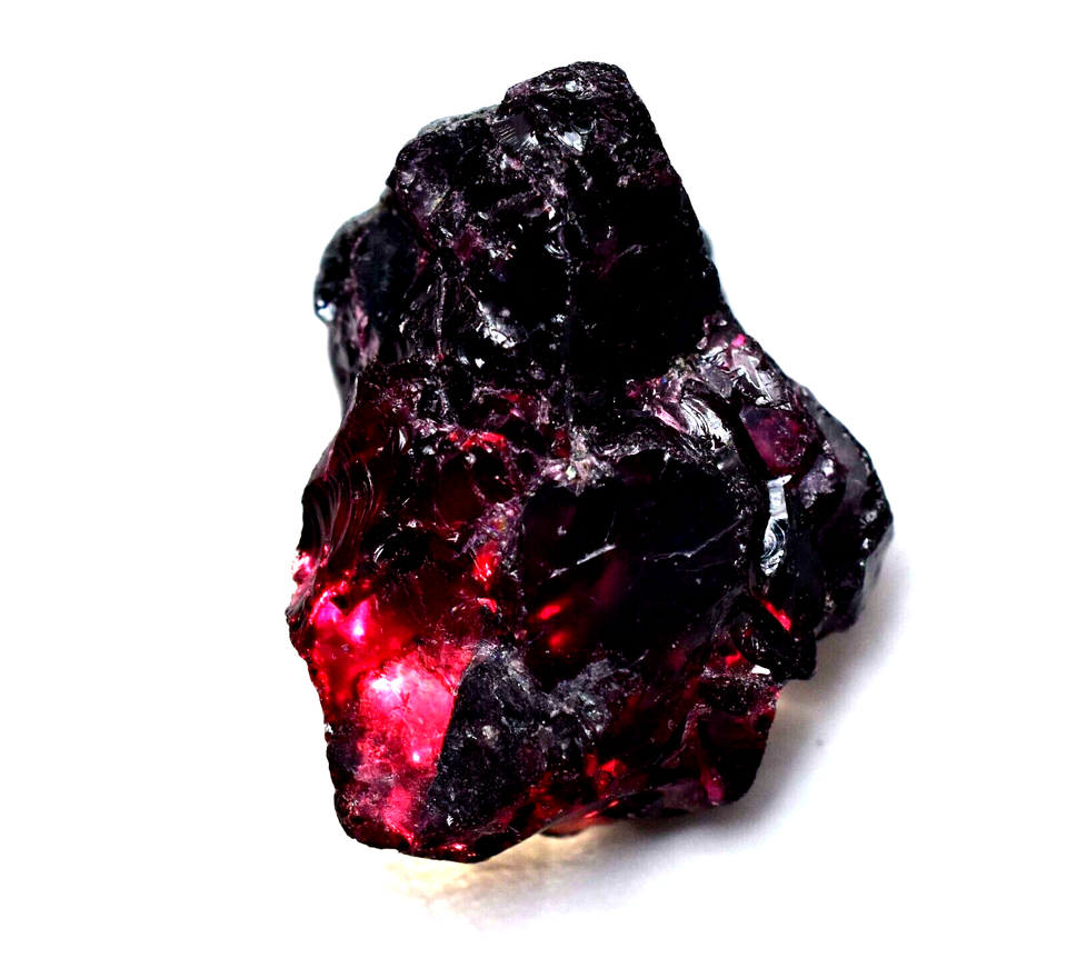 Very Rare Natural Red Painite 80.20 CT Burma Facet Specimen Rough ...