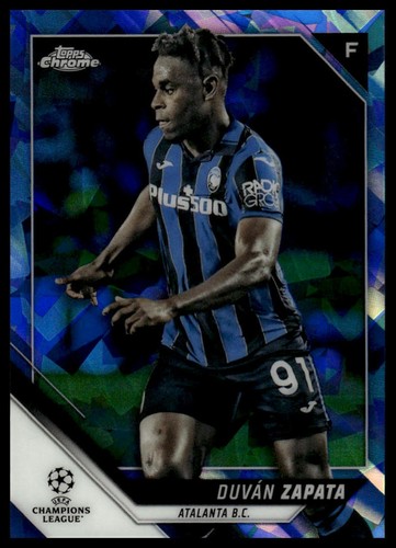 Duván Zapata 2021-22 Topps Chrome UEFA #83 Atalanta | eBay