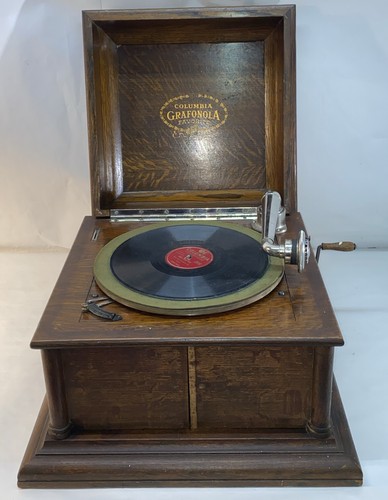 COLUMBIA GRAFONOLA PHONOGRAPH TESTED WORKS | eBay