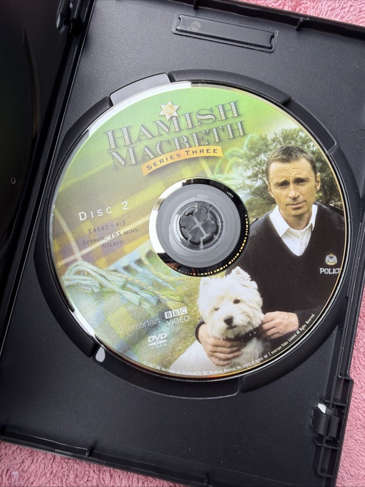 HAMISH MACBETH Complete TV Series Season 1, 2, & 3 Robert Carlyle DVD ...