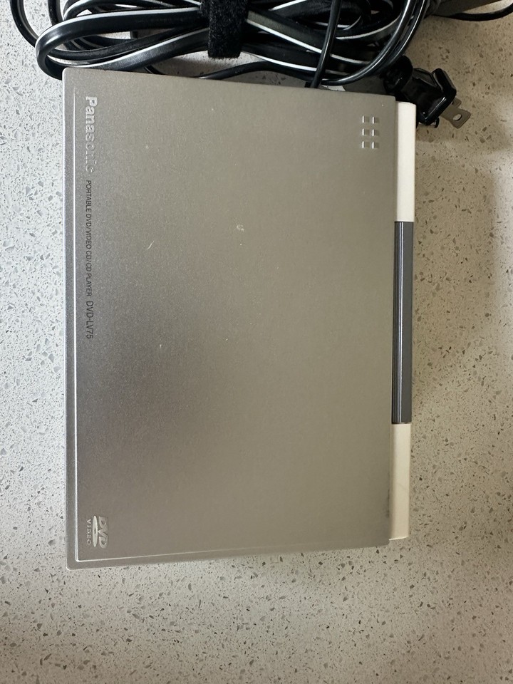 Portable Panasonic Dvd/Cd Video Player Model Dvd LV75 - no battery | eBay