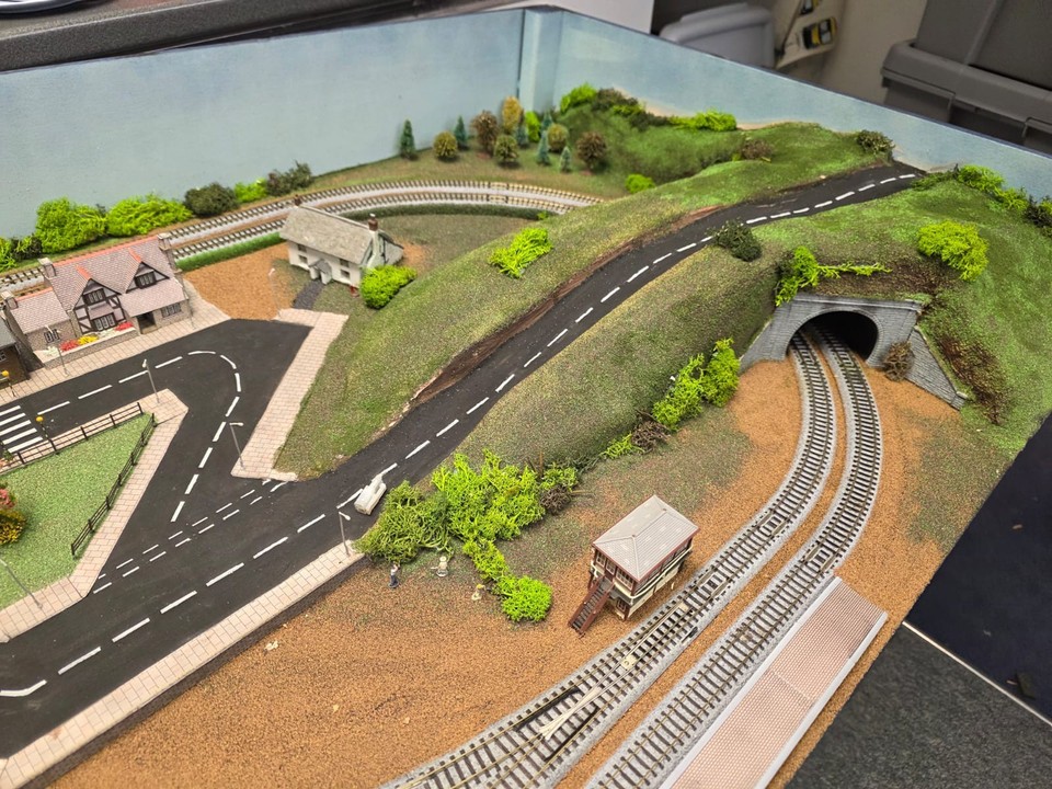 N Gauge Model Railway Layout Kato Track Full Scenery | eBay UK