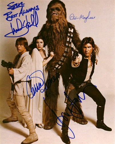 Star Wars Signed Original Cast 8x10 Picture Celebrity Print | eBay