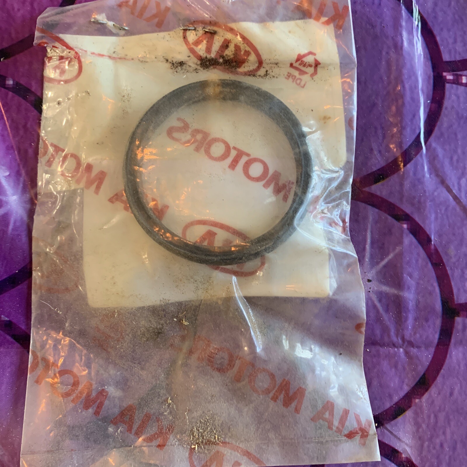 New Genuine HYUNDAI KIA Engine Coolant Thermostat Seal O-ring Gasket ...