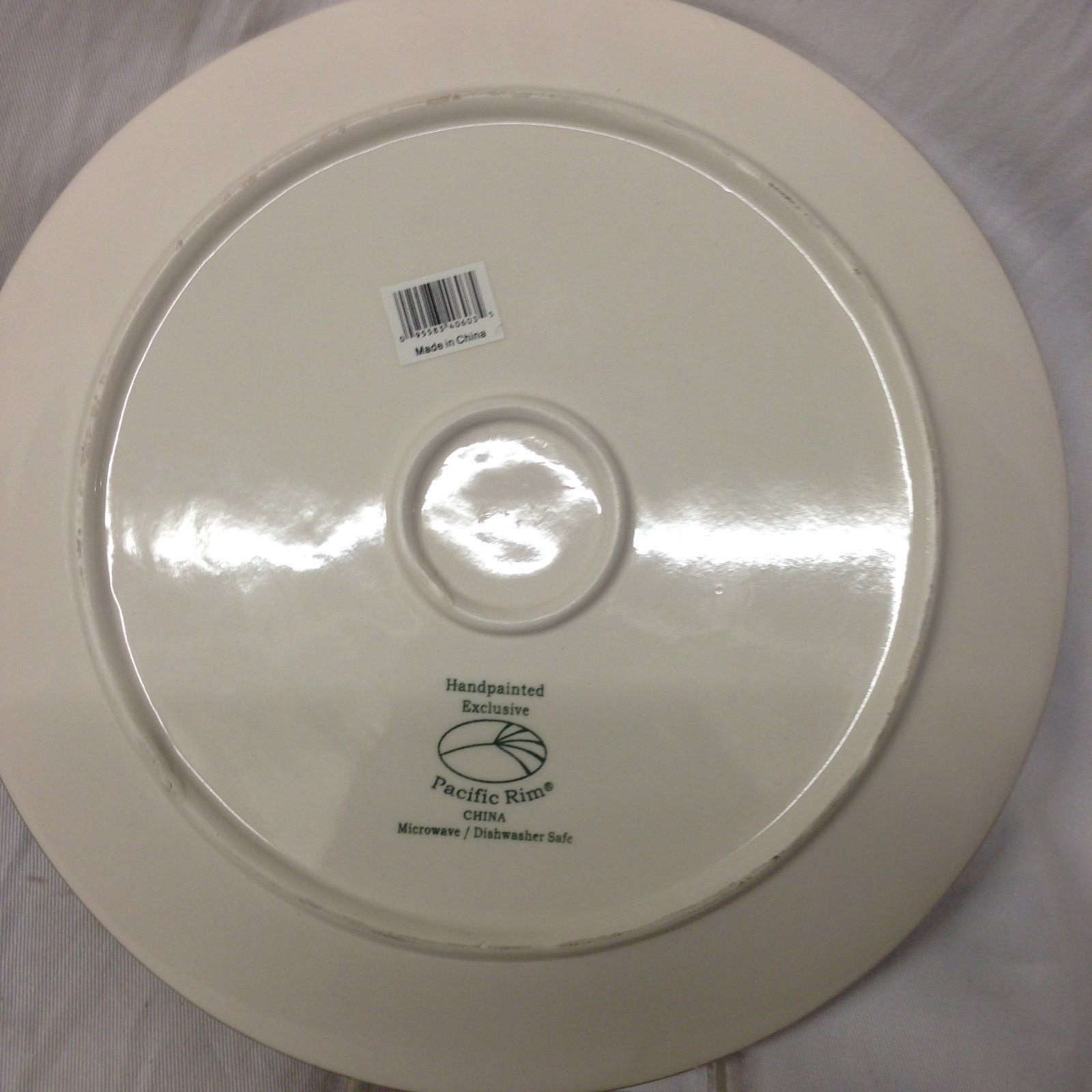 PACIFIC RIM PCM19 DINNER PLATE 10 1/4" RED GRAPES BUNCH CLUSTER GRAPE ...