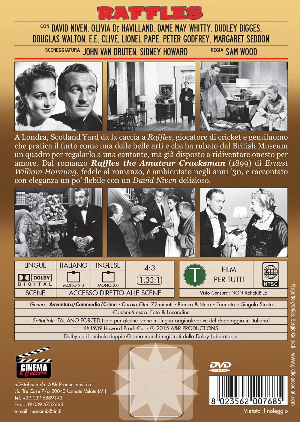 Raffles (DVD) | eBay