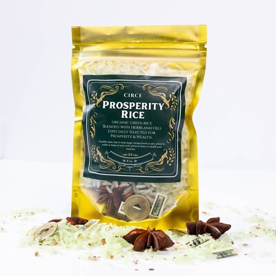 Prosperity Rice 4oz-Money Drawing Ritual Wealth & Abundance Spell Tool ...