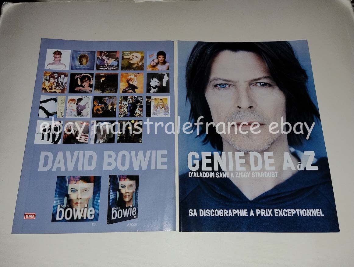 David Bowie ad clippings France from Aladdin Sane to Ziggy Stardust | eBay