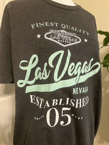 XL Women's Top Extra Large T Tee Shirt VGC Short Sleeve LAS VEGAS ...