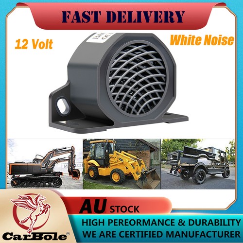 110dB Backup Warning Alarm White Noise Beeper Reversing Horn For Truck ...