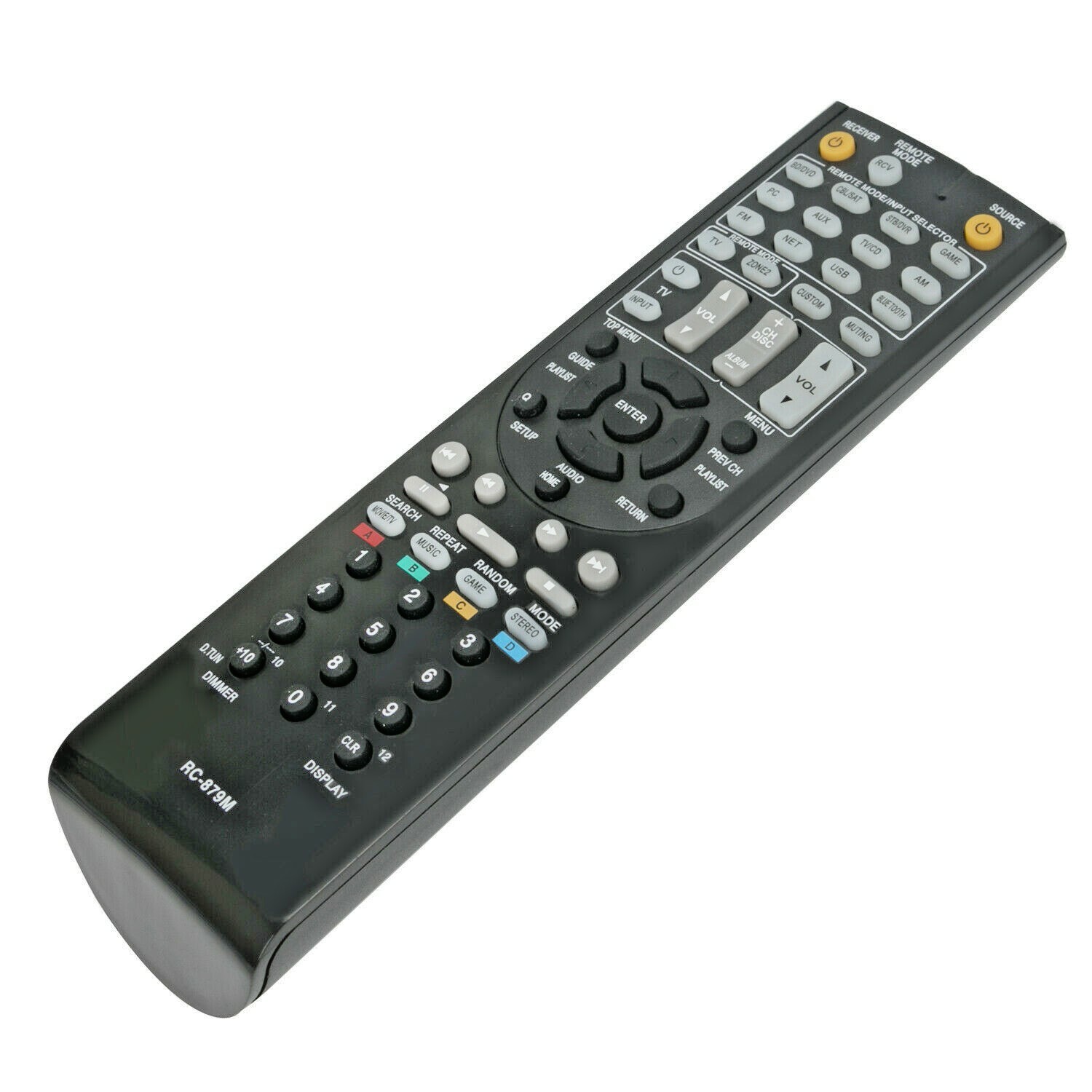 Replace AV Receiver Remote Control RC-879M for Onkyo TX-NR535 TX-SR333 ...