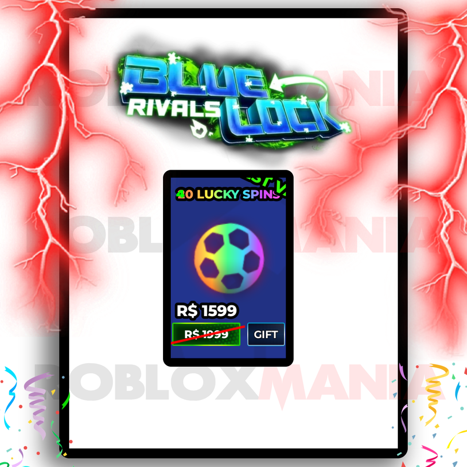 BLUE LOCK : RIVALS | LUCKY SPINS AND CASH | ROBLOX | eBay