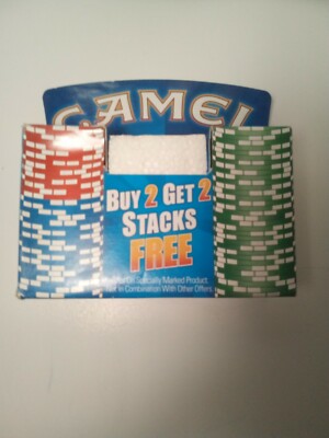 Camel Poker Chips.New in the package. | eBay