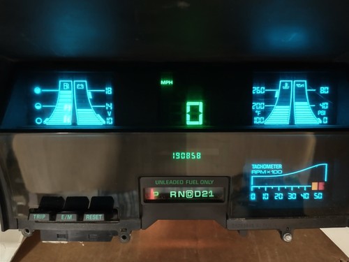 89-94 Chevy S10 Blazer S15 Jimmy Digital Instrument Gauge Cluster ...