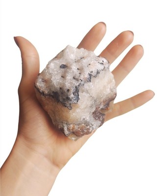 1lb Tri-Color Calcite - Red White Brown Calcite Natural Raw | eBay