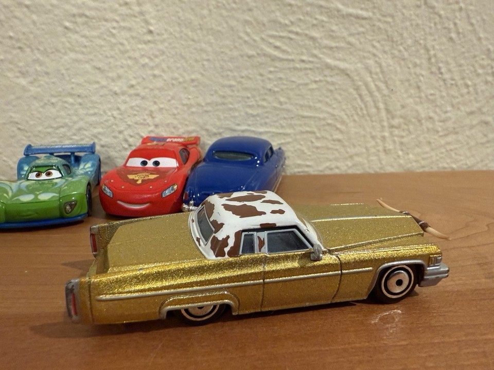 Disney Pixar Cars Racers 7 Lot Diecast Cars Carla, Lightning, Tex ...